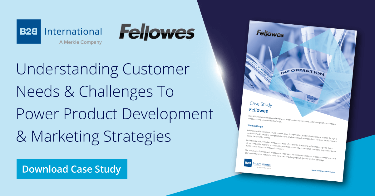 Case Study: Fellowes - B2B International