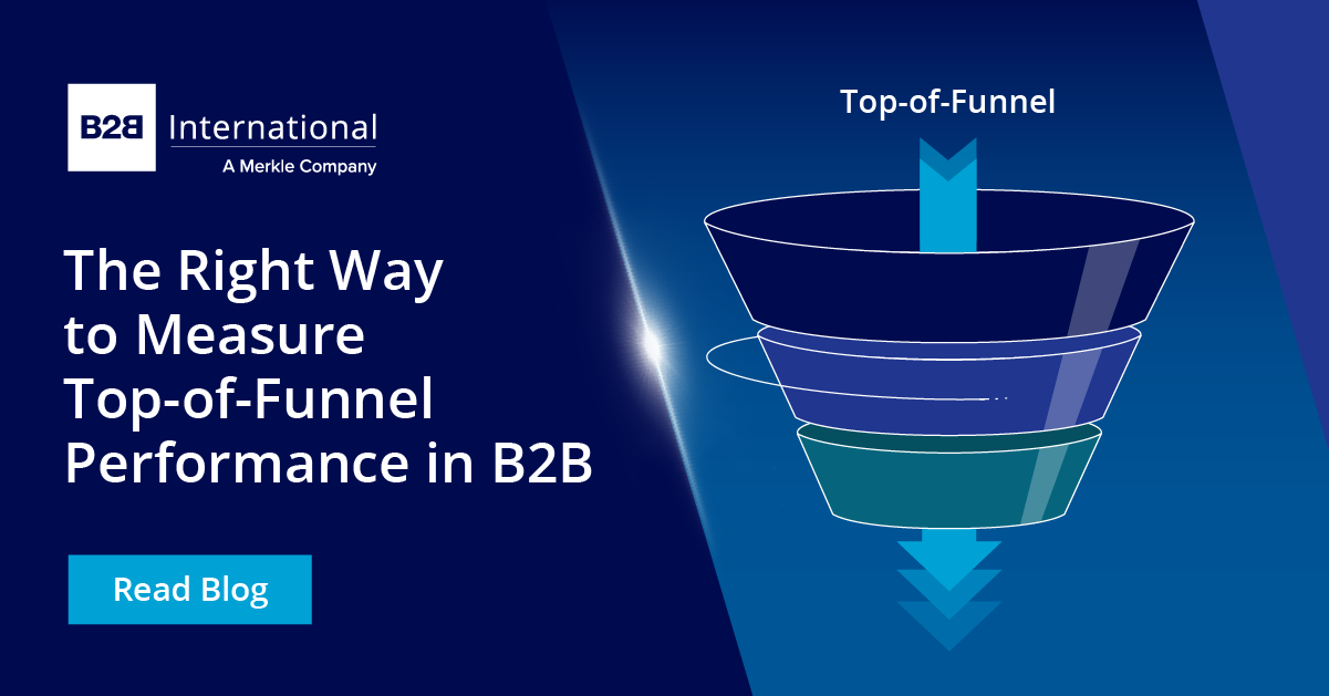The Right Way to Measure Top-of-Funnel Performance in B2B