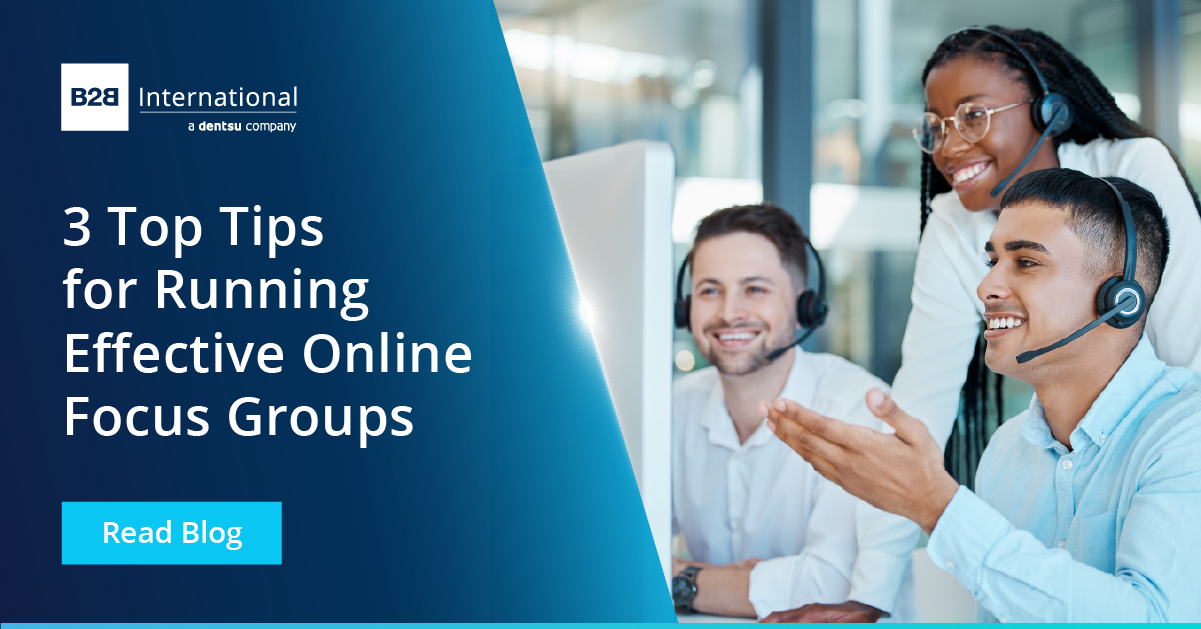 3 Top Tips for Running Effective Online Focus Groups