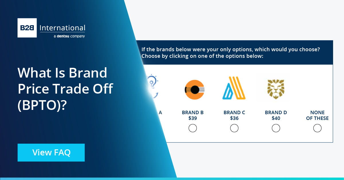 What Is Brand Price Trade-Off (BPTO)? | B2B International